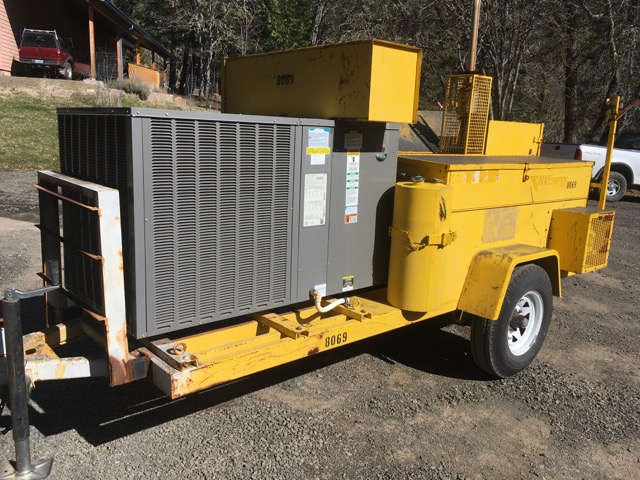 1990 Hesco Portable Power Unit SOLD SOLD SOLD – Bauer Tree Equipment