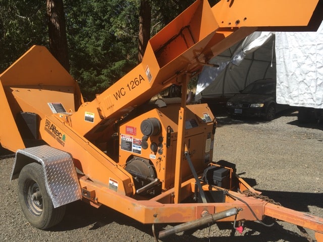 2009 Altec WC126A 12″ Drum Chipper in Oregon $12,000 – Bauer Tree Equipment