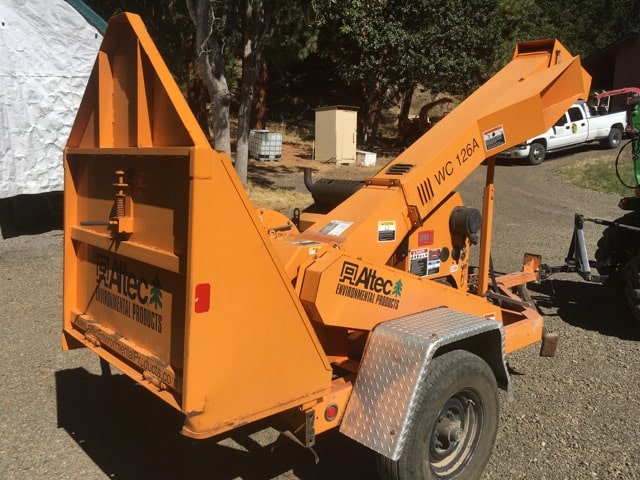 2009 Altec WC126A 12″ Drum Chipper in Oregon $12,000 – Bauer Tree Equipment