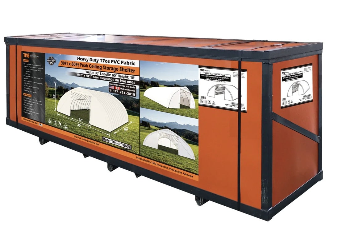 New 60′ TMG Portable Storage Building in Oregon $5,000 – Bauer Tree ...